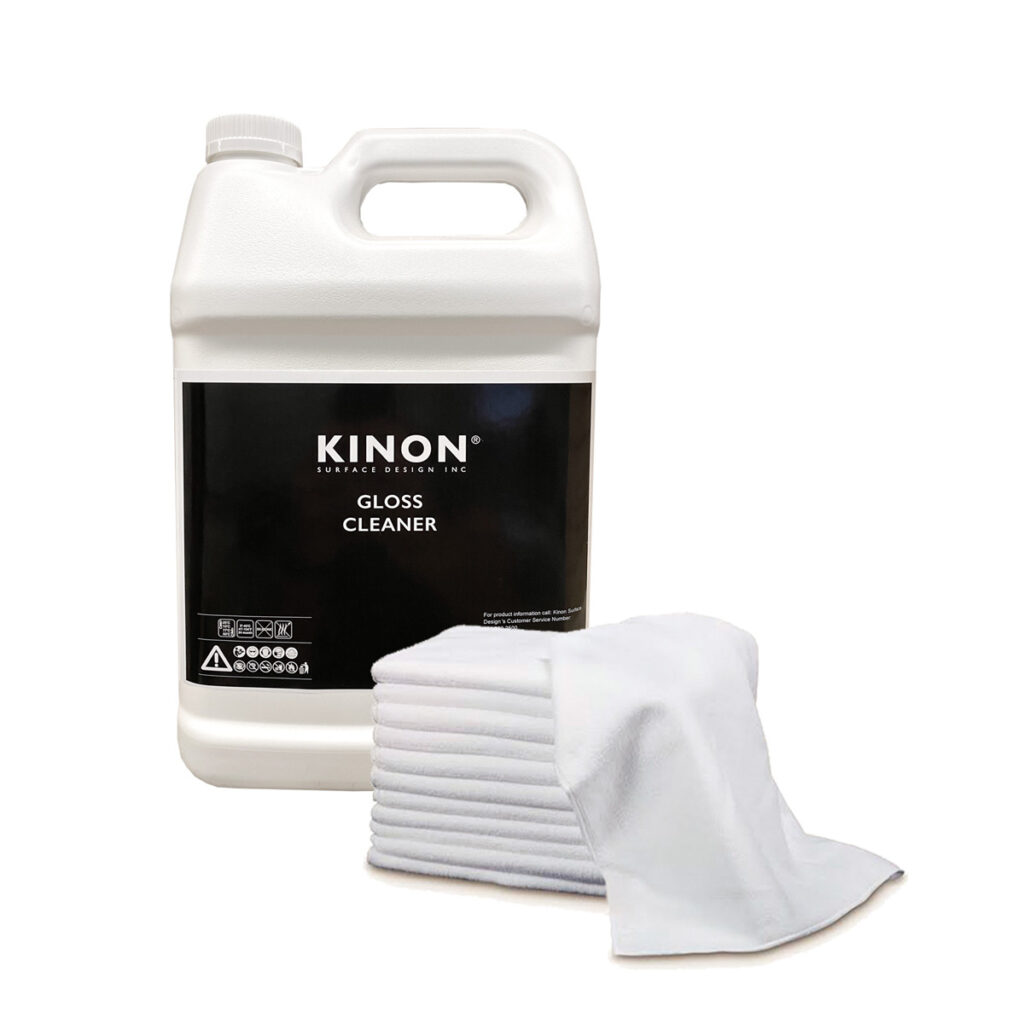 Daily Cleaning Kit for Gloss Surface - Kinon Surface Design Inc.