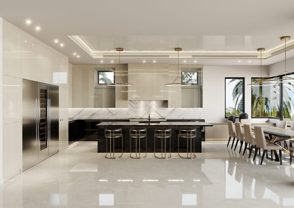 Kitchen Setting #03 - Kinon Surface Design Inc.