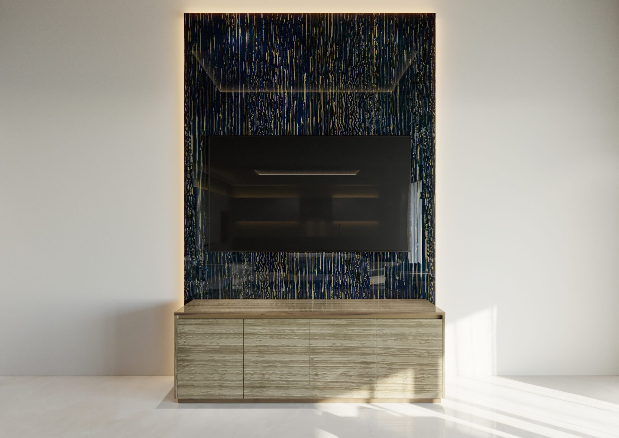 Higgins TV Wall Unit #07 - Kinon Surface Design Inc.