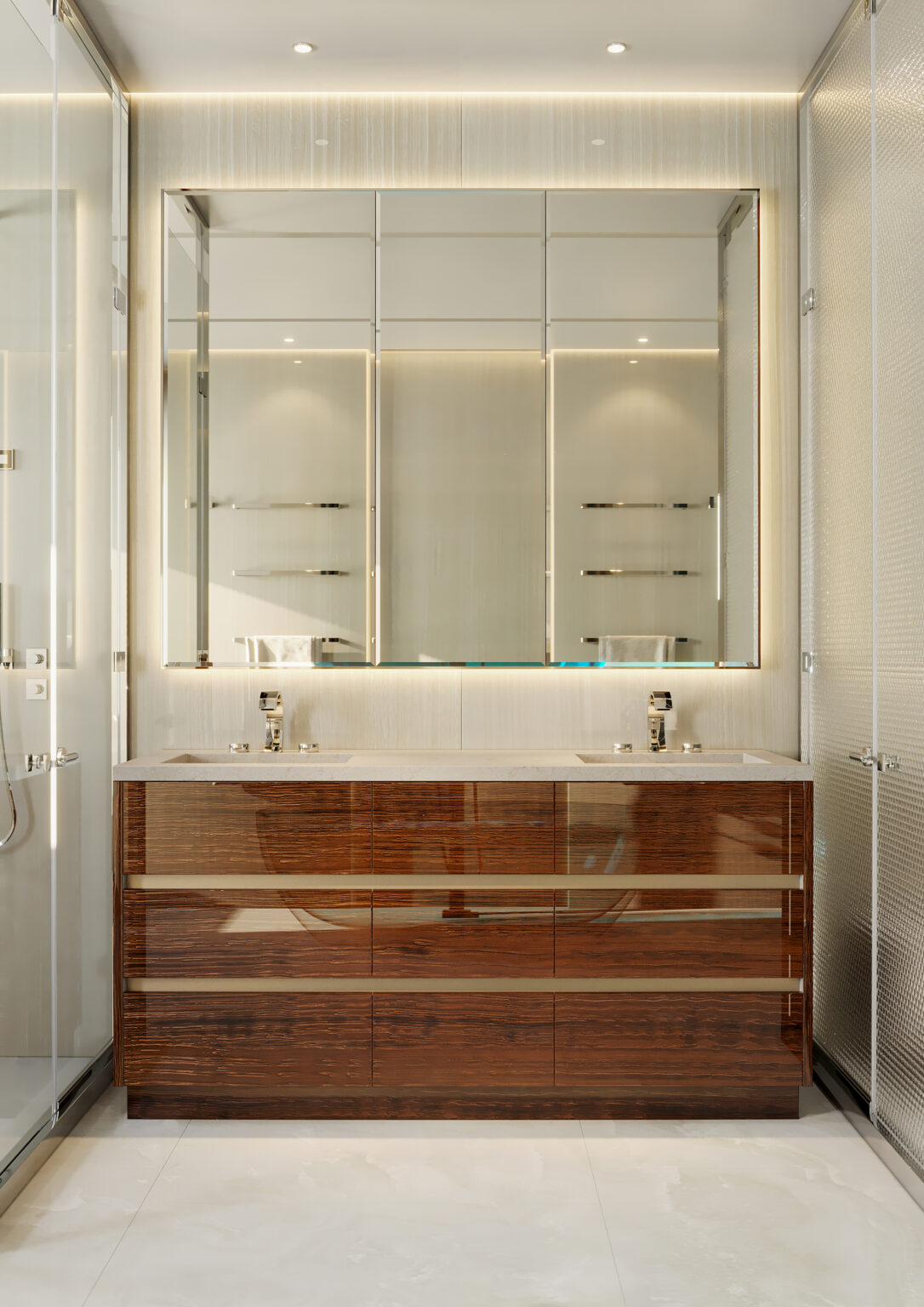 Éva Bathroom Vanity #02 - Vanity Only - Kinon Surface Design Inc.