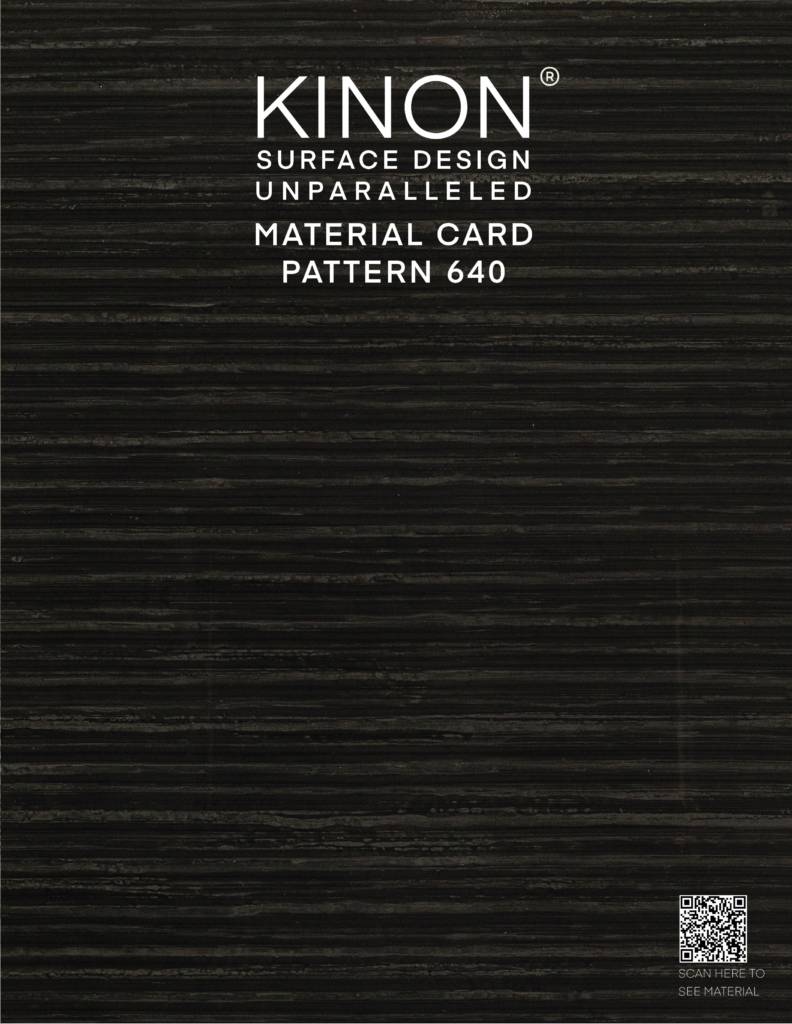 Material Card: Pattern 640 - Kinon Surface Design Inc.
