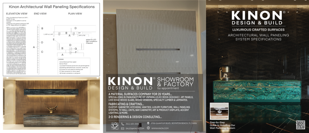 Architectural Wall Panel Specifications - Kinon Surface Design Inc.