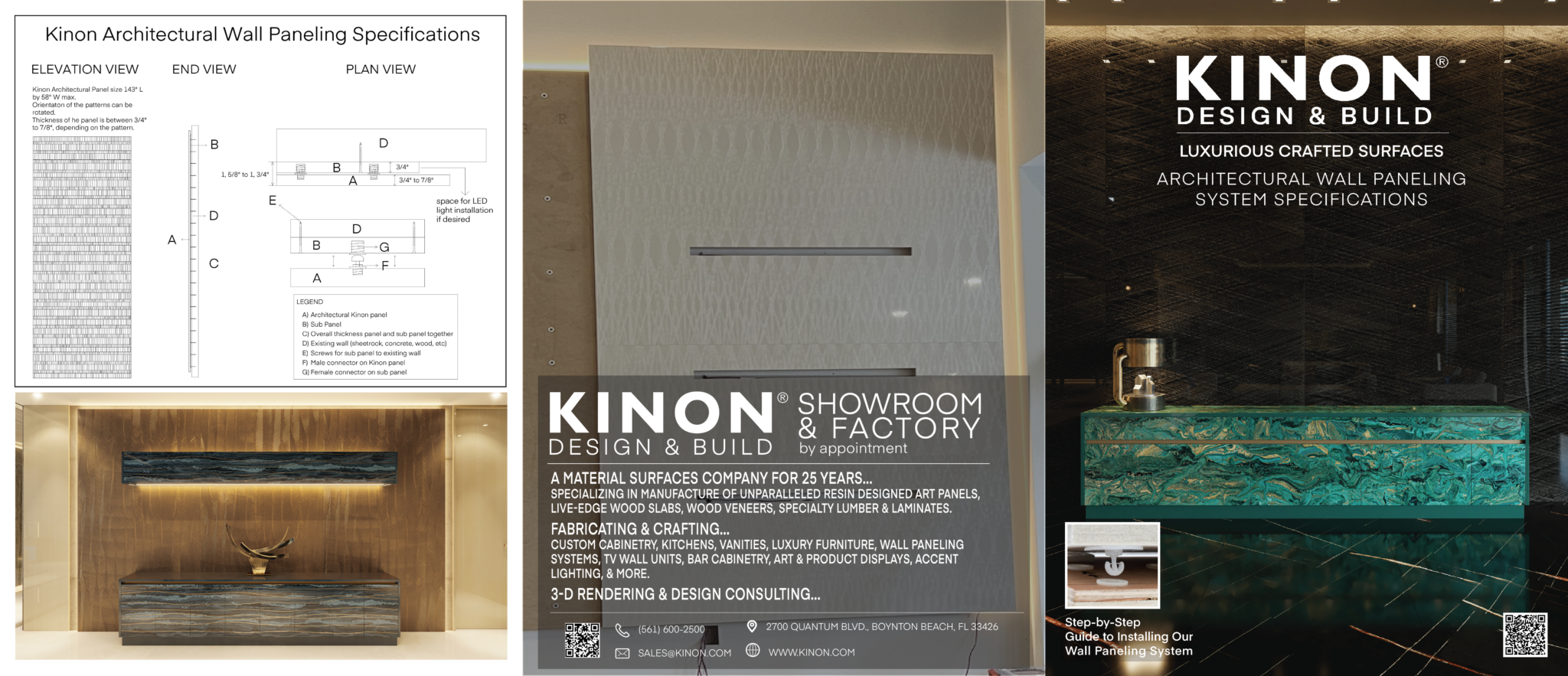 Architectural Wall Panel Specifications - Kinon Surface Design Inc.