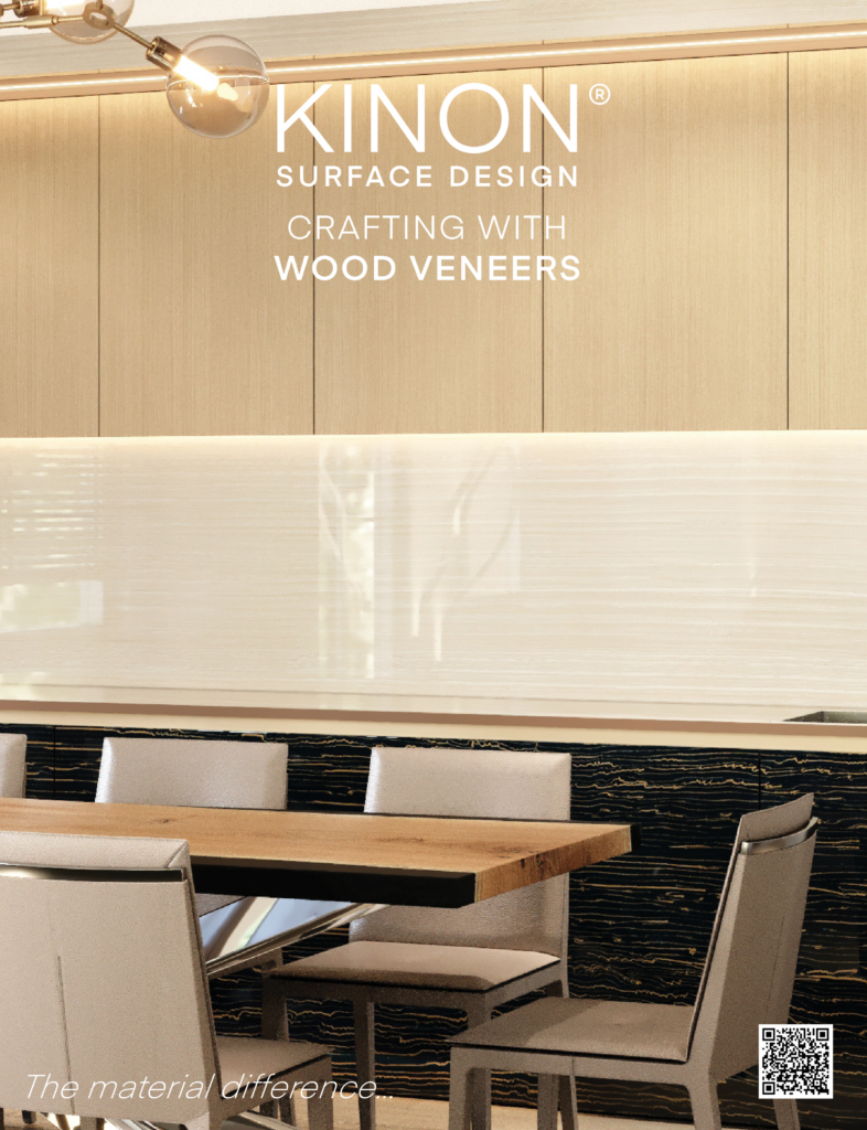 Crafting with Wood veneers - Kinon Surface Design Inc.