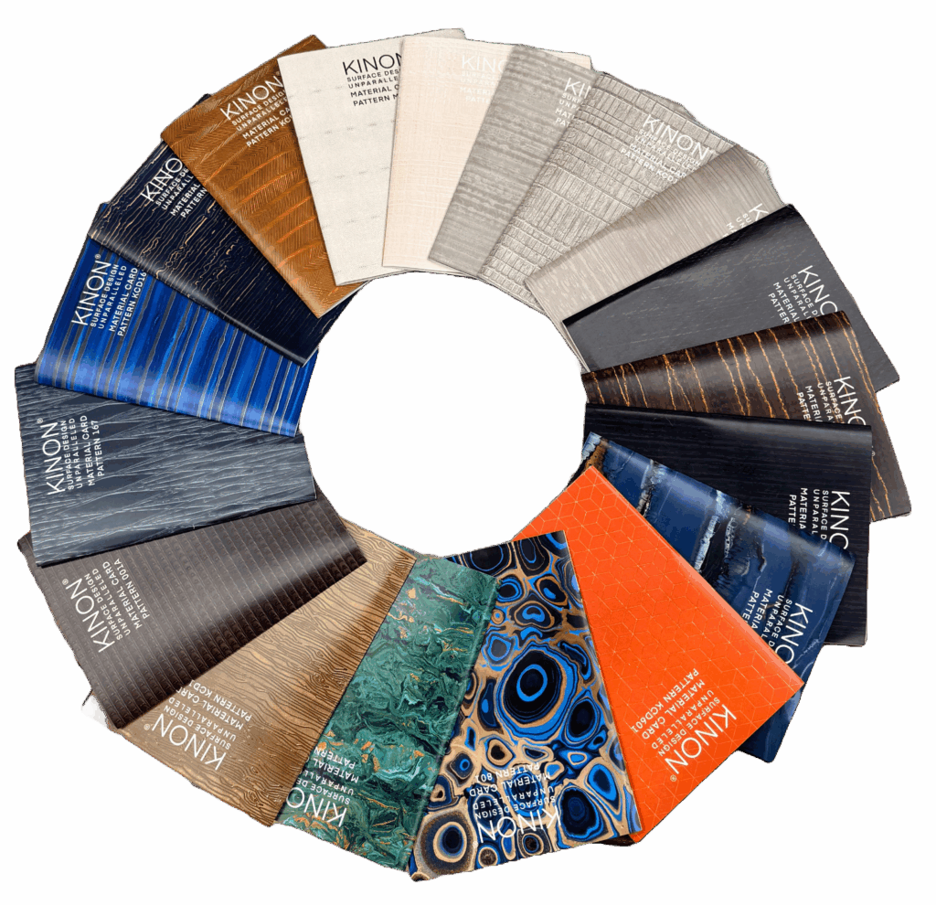 Material Card Set - Kinon Surface Design Inc.